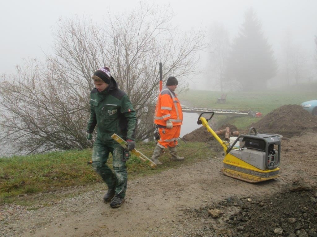 Wasserzufuhr für Duscher Albert Weiher verlegt – Fischreiverein ...